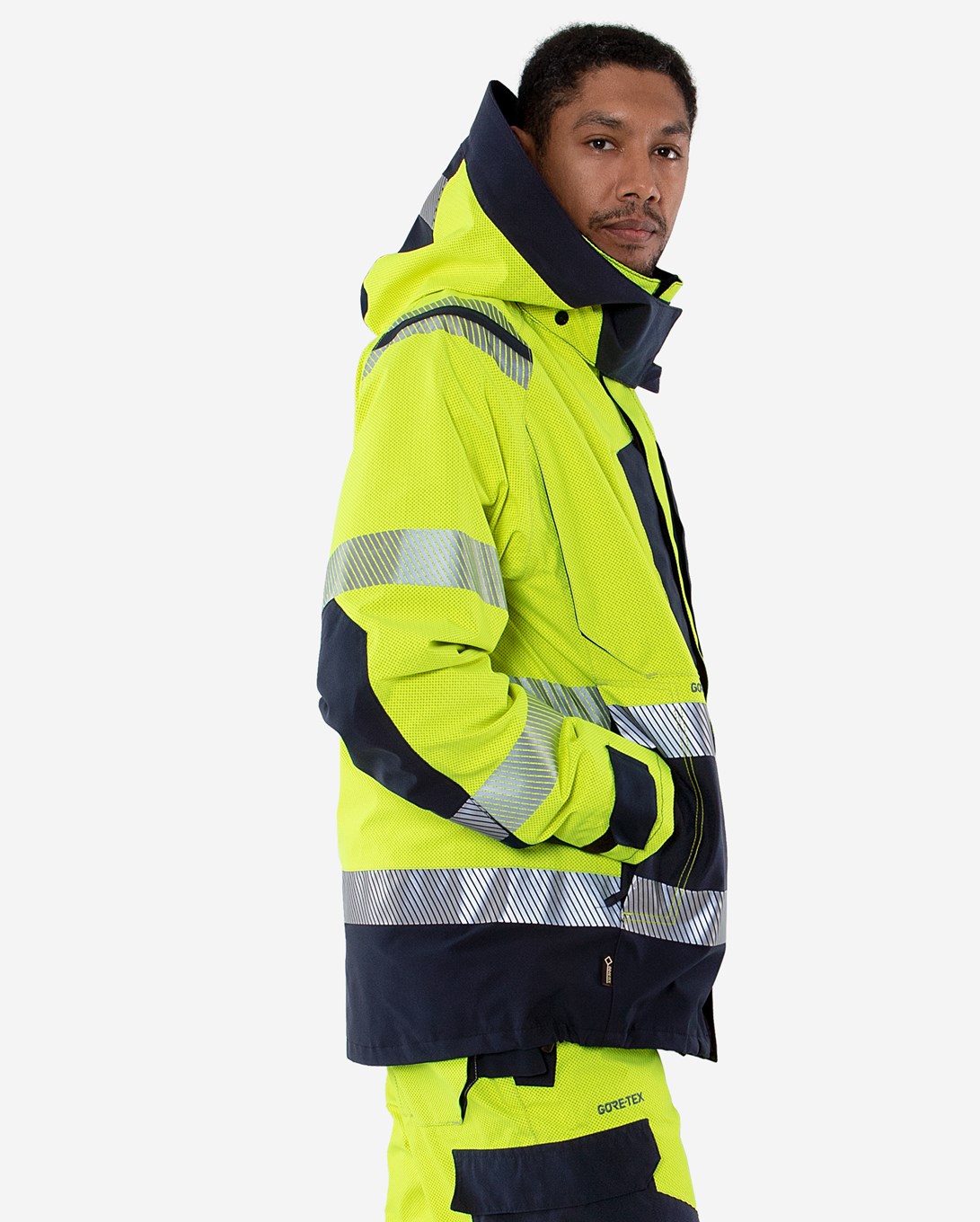 Flamestat high vis GORE-TEX PYRAD® shell jacket class